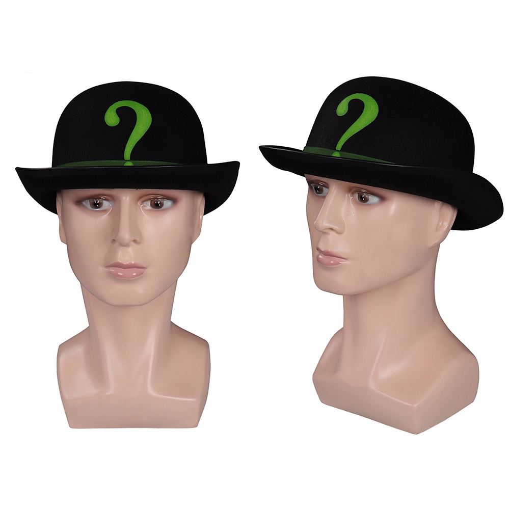 Toitaly The Riddler Hat Cosplay Costume The Riddler Question Mark Hat ...