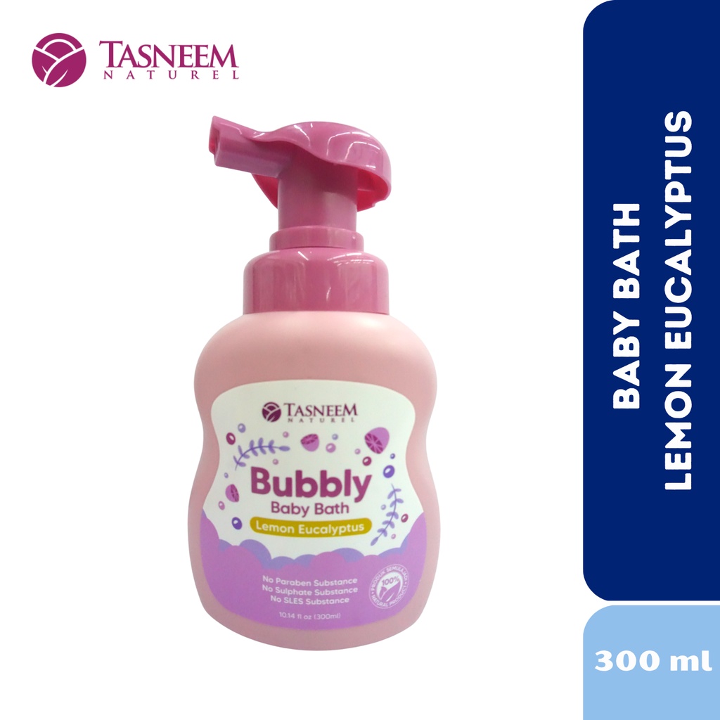 TASNEEM Bubbly Baby Bath Lemon Eucalyptus 300 ml | Shopee Malaysia