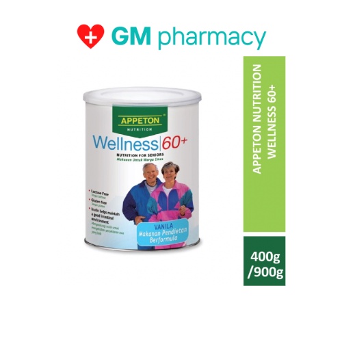 Appeton Nutrition Wellness 60+ Diabetic Vanilla Flavour (400g / 900g ...