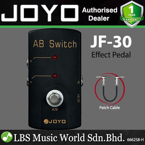 Joyo JF-30 A/B Switch Effect Pedal for Electric Guitar (JF30 AB Switch ...