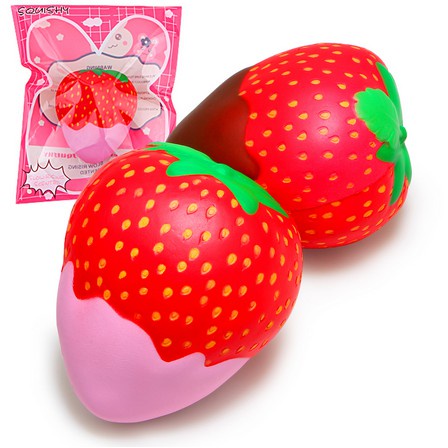 Silly Squishy Emoticon - Squishy Strawberry - Squishy Strawberry ...