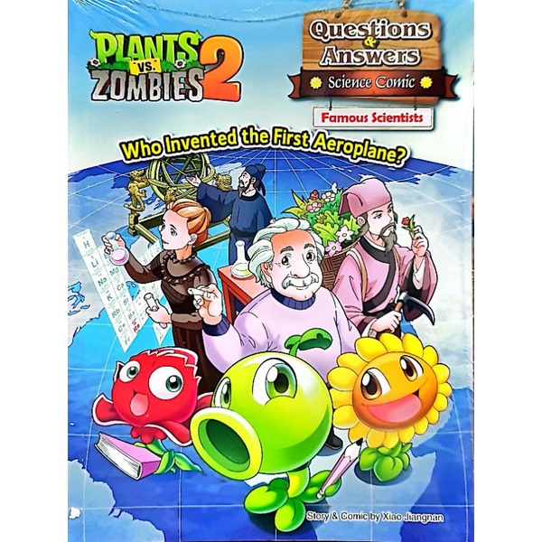 PLANTS VS ZOMBIES - QUESTIONS & ANSWERS ( SCIENCE COMIC ) | Shopee Malaysia