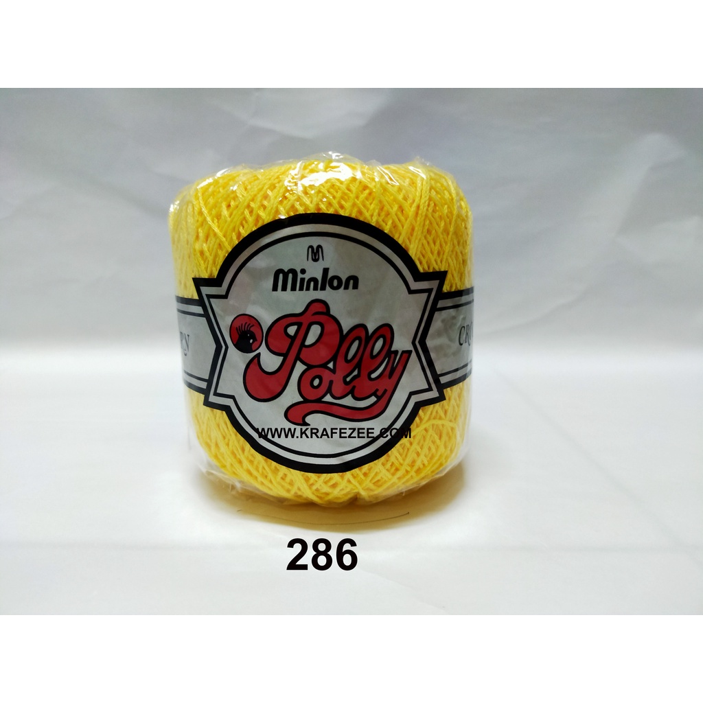 Benang Kait Minlon Polly (286) Knitting Yarns | Shopee Malaysia