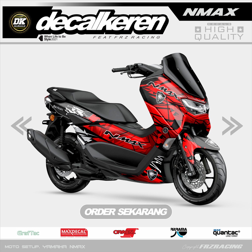 Nmax sticker decal 2018 2019 2020 2021 2022 available | Shopee Malaysia
