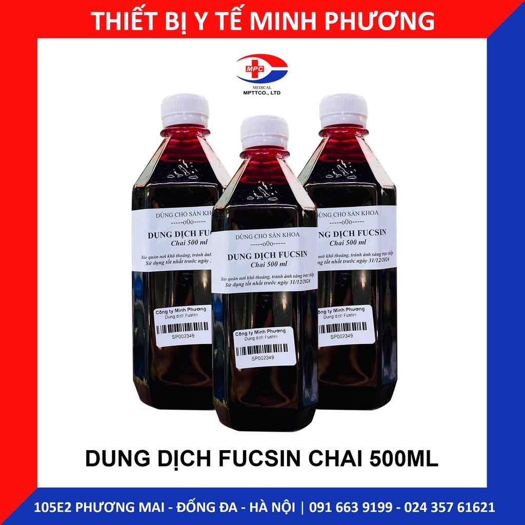 Fuchsin solution bottle 500ml | Shopee Malaysia