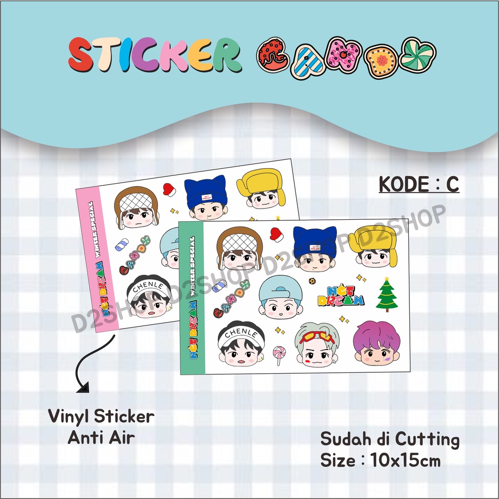 Candy Nct Dream Sticker Cutting Sticker | Shopee Malaysia