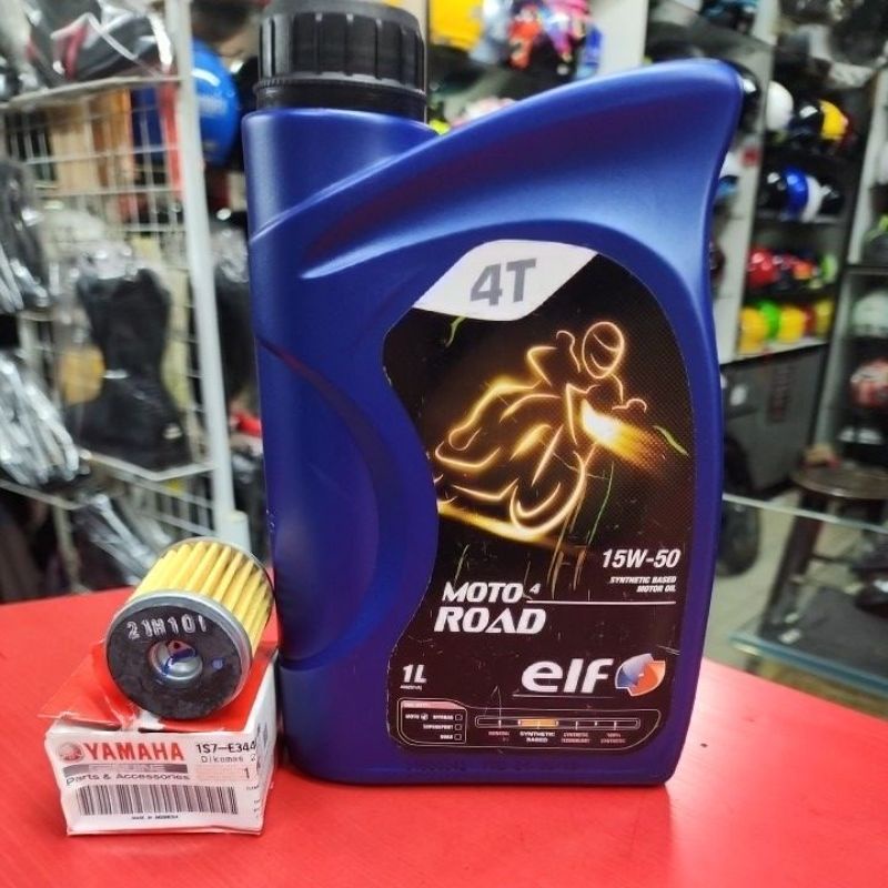 NEW YEAR SPECIAL ENGINE OIL 4T ELF SEMI-SYNTHETIC 💯%ORIGINAL 4T OIL ...