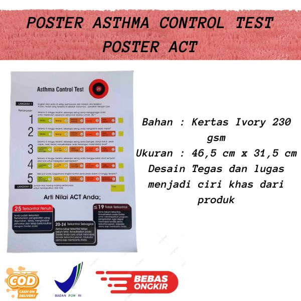 Poster Asthma Control Test Poster Asthma Control Test Poster ACT Poster ...