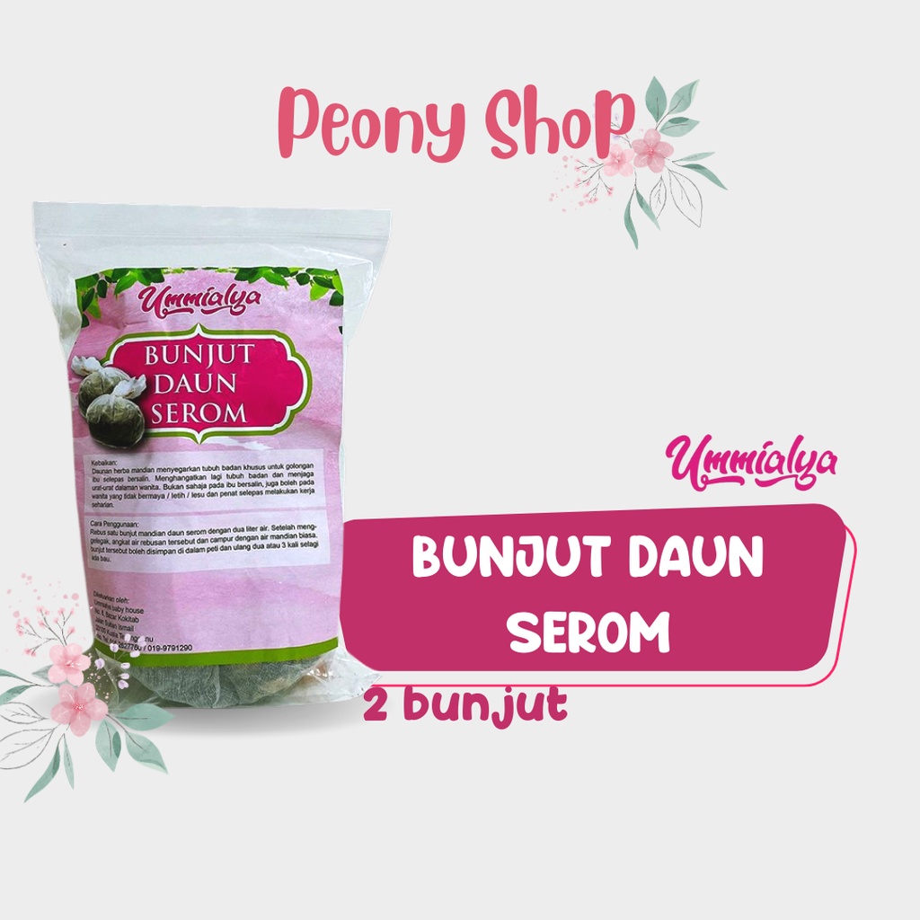MANDIAN DAUN SEROM UMMIALYA MANDIAN HERBA BERPANTANG MATERNITY HERBA ...