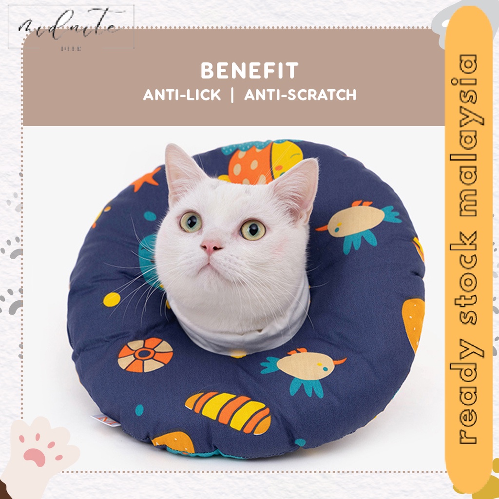 Cat Elizabeth Recovery Protective Collar | Anti Lick Wound Healing ...