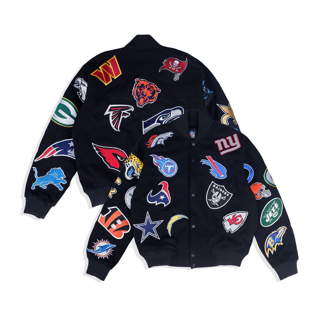 All STAR NFL TEAM VARSITY JACKET | Shopee Malaysia