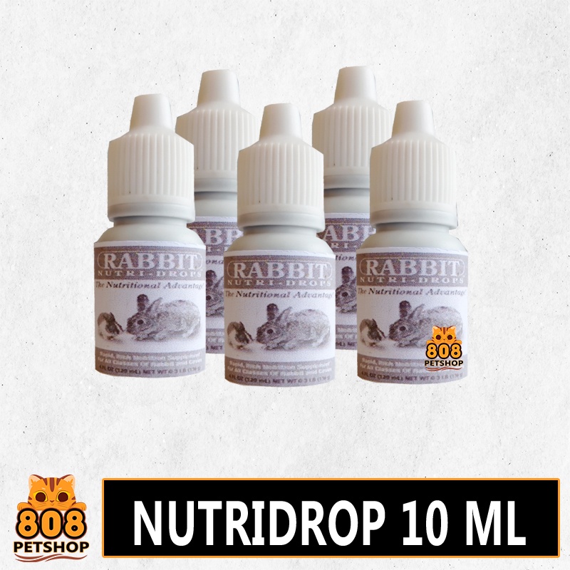 Nutri DROPS -Vitamin Rabbit Vitamin Guinea Pig/Marmut Repack 10ml ...