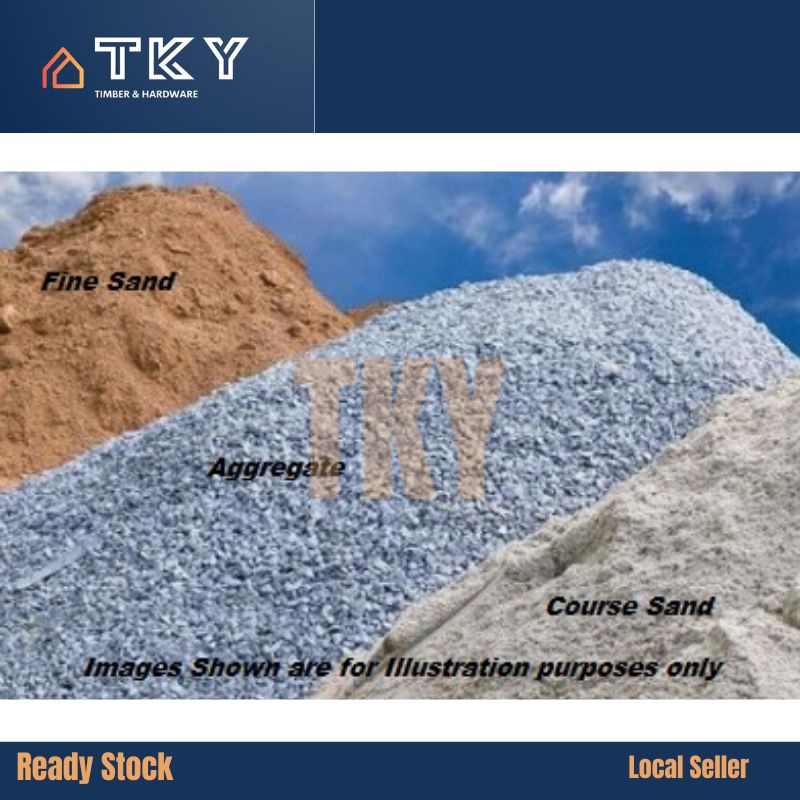 [Selangor/KL/PJ only]Course Sand/ Fine Sand /Aggregate 3/4 (SCOOP ...