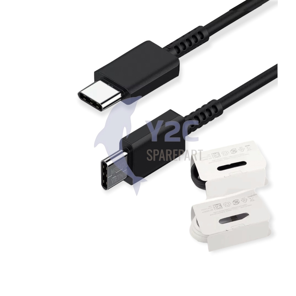 Samsung GALAXY DATA CABLE NOTE 10 PLUG TYPE C TO TYPE C FAST CHARGING ...
