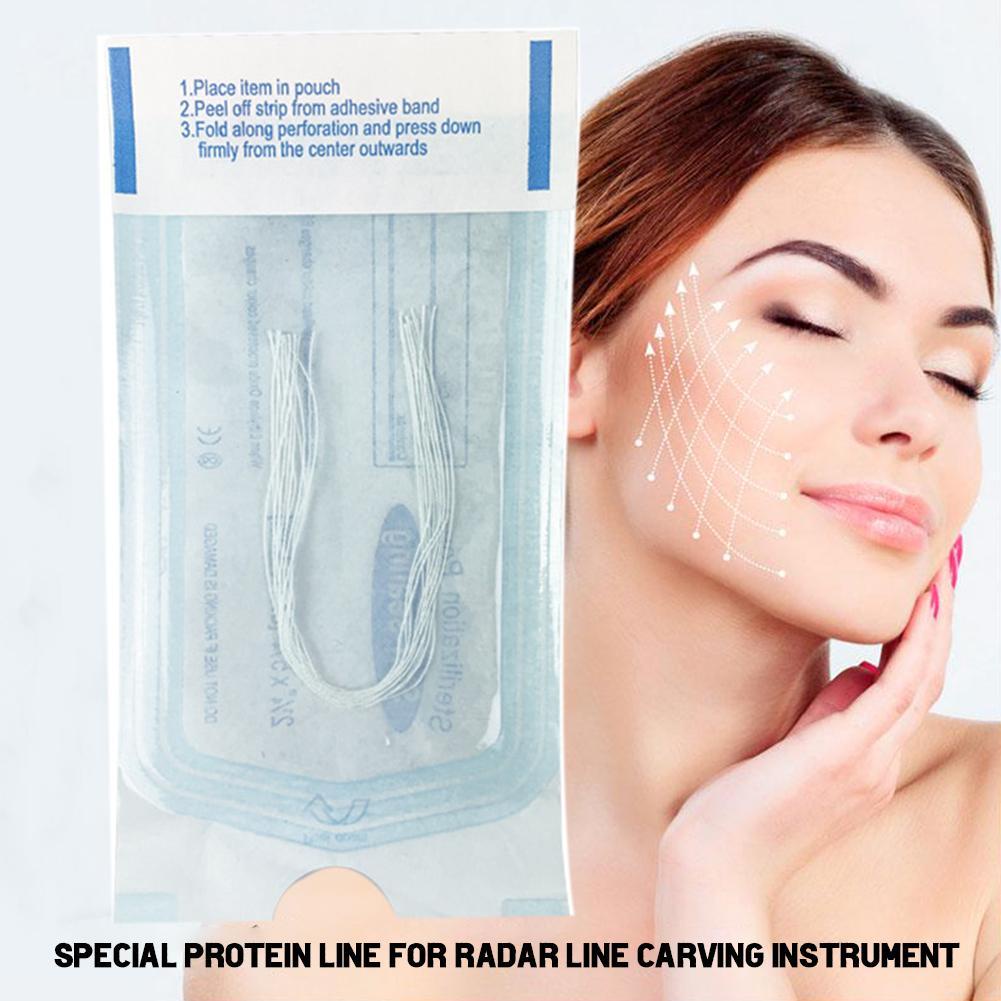 60Pcs Face Protein Threads Face Lifting For Women Collagen Silk Thread ...
