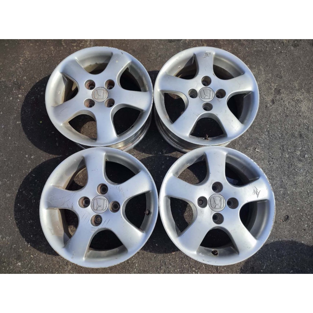 Enkei Honda Sport Rim 14 Inch 4H PCD100 5.5JJ Off+45 For Jazz Fit City ...