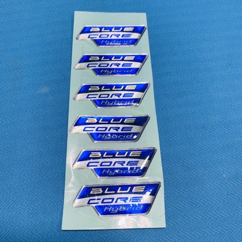 Yamaha bluecore hybrid logo Sticker emblem | Shopee Malaysia