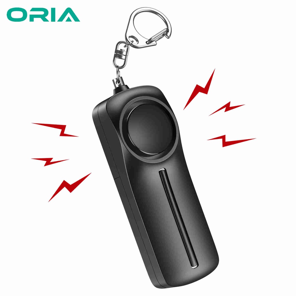ORIA Safe Sound Personal Alarm Emergency Safety Alarm with LED Lights ...