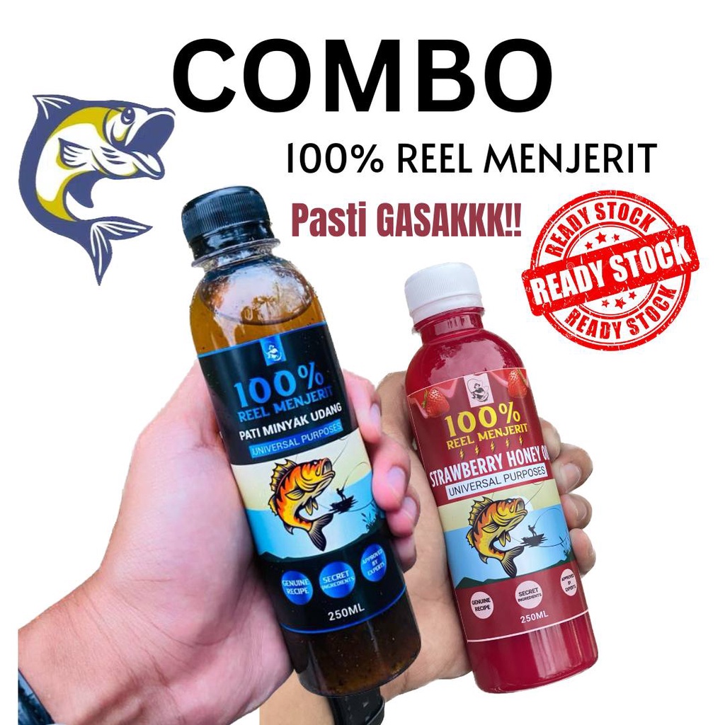 Combo! Pati Minyak Udang, Minyak Strawberry Honey, Minyak Kulim Jagung ...
