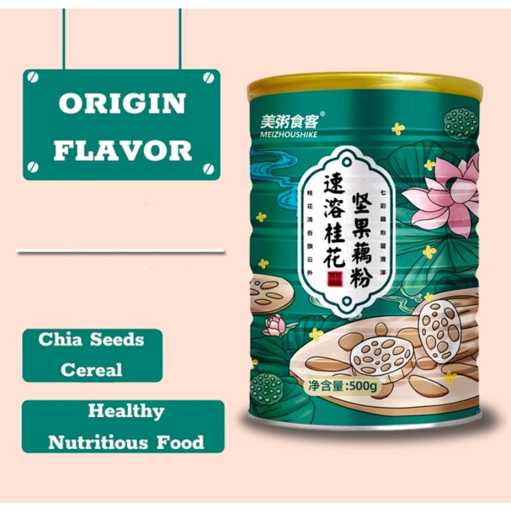 ORIGINAL -MeiZhouShiKe Chia Seed-Japanese Cereal Mix Diet Cereal ...