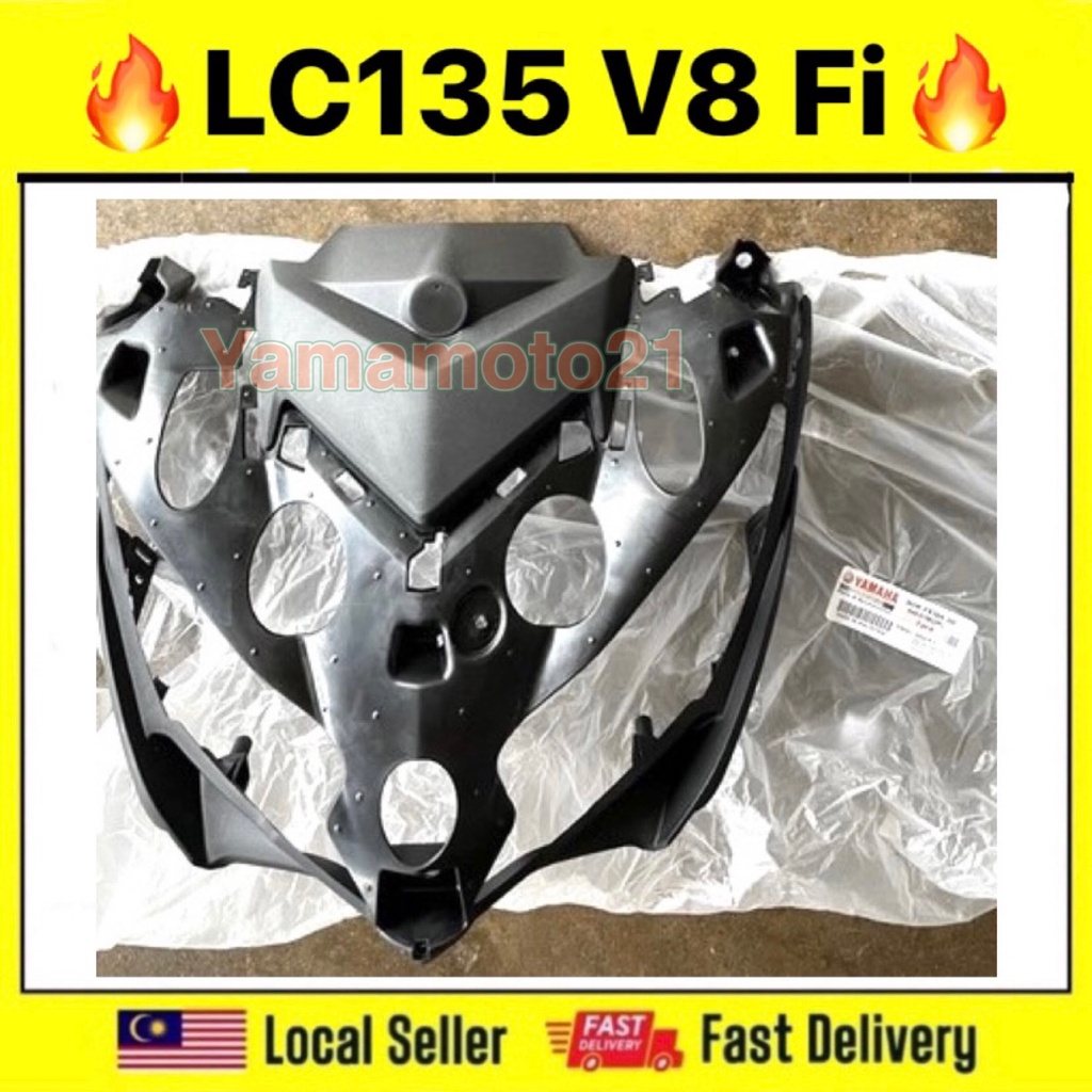ORIGINAL YAMAHA LC135 V8 135LC Fi LC 135 V8 Fi FRONT PANEL INNER HORN DADA DEPAN COVER STAY ...