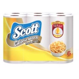 Scott Calorie Absorb Premium Kitchen Towel 6 x 60's | Shopee Malaysia