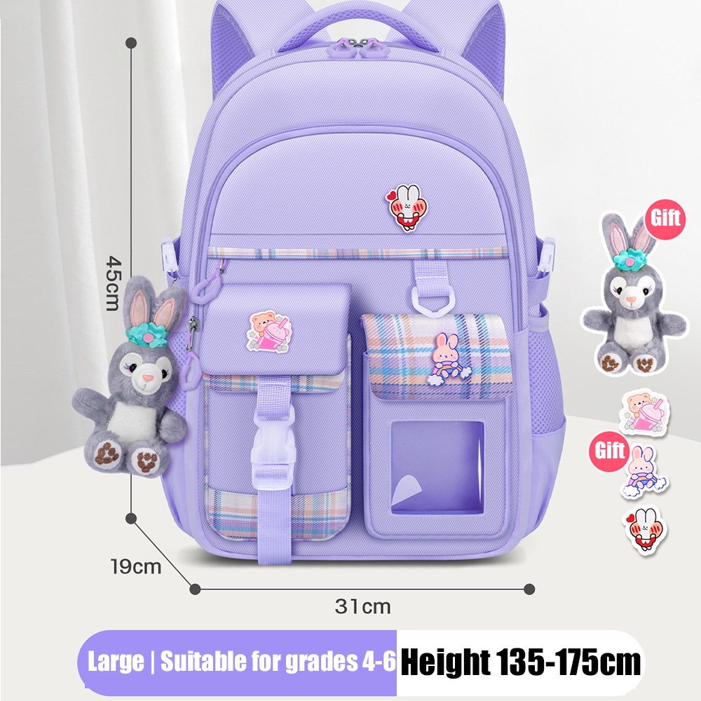 New schoolbag girls schoolbag primary school schoolbag grades 1-6 to ... New schoolbag girls schoolbag primary school schoolbag grades 1-6 to ...