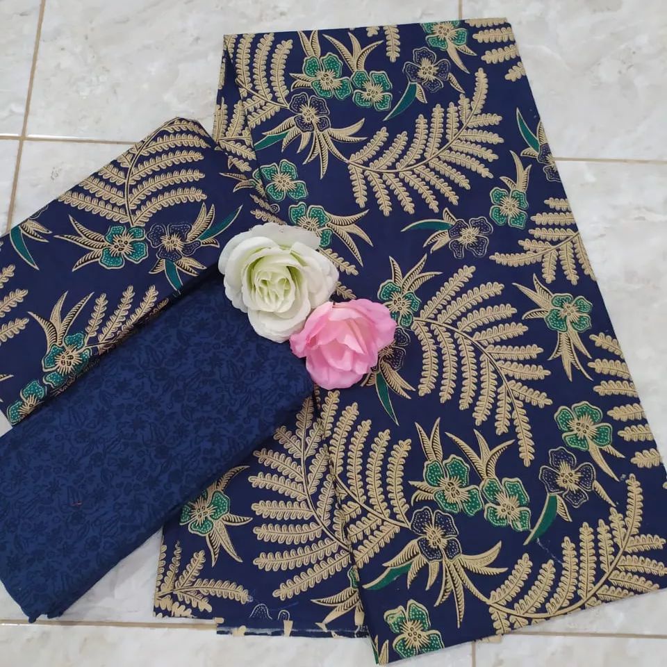 Fine Printing Batik Fabric With Shy Princess Motif, The Latest ...