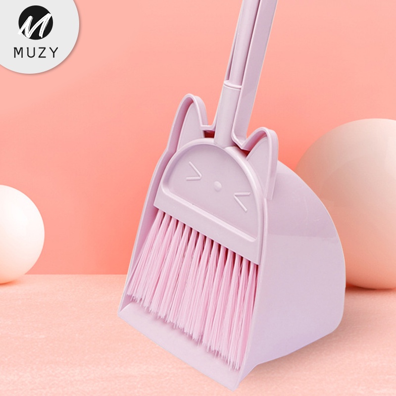 Muzy Unique Cute House Broom Aesthetic Broom for Children Learning in ...