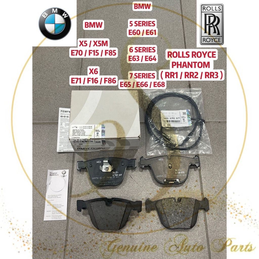 (100% ORIGINAL) BMW 5 SERIES E60 E61 6 SERIES E63 E64 7 SERIES E65 E66 X5 E70 X6 ROLLS ROYCE ...