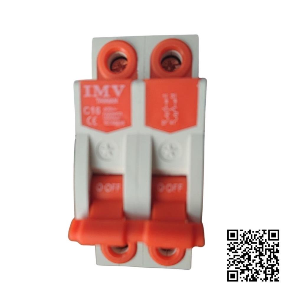 2-phase automatic MCB circuit breaker 16A, 25A, 32A - 2-phase circuit ...