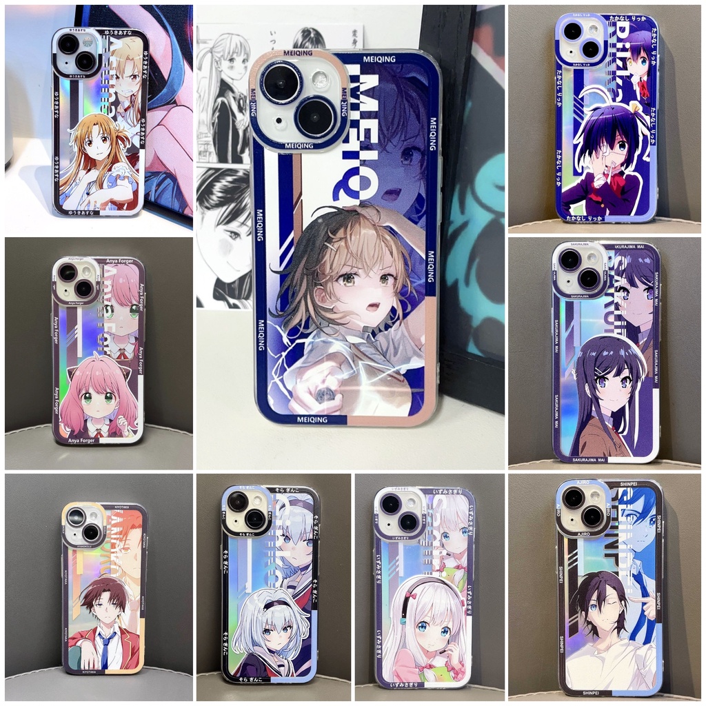 Misaka Mikoto phone case Yuuki Asuna new anime Anya animation ...