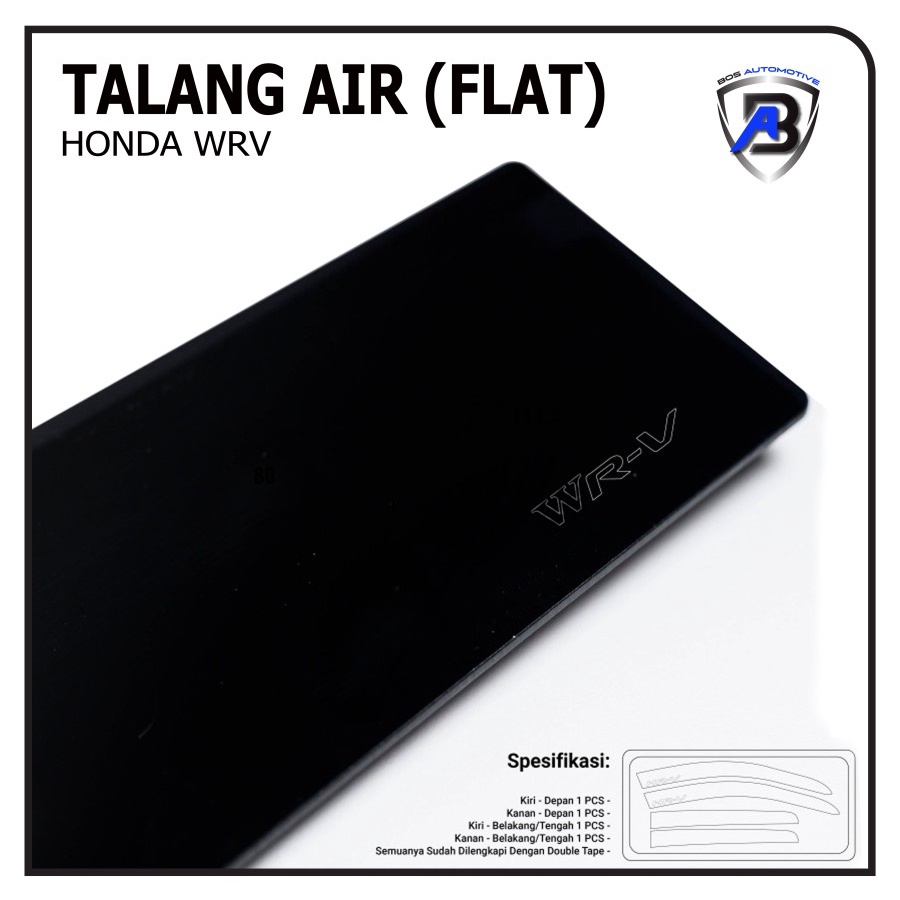 Honda WRV Car Door Water Gutters 2022 – 2023 Flat Model 4 Doors ...