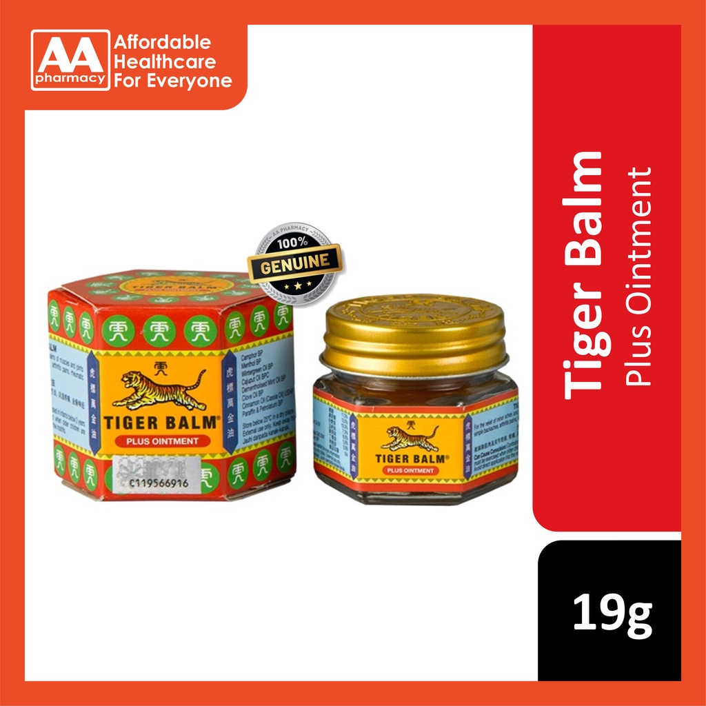 Tiger Balm Plus Ointment - 19g | Shopee Malaysia