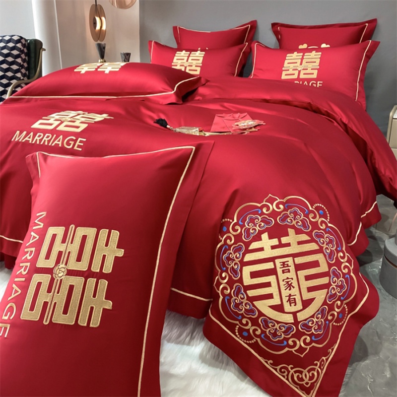 Many Design Wedding Bedsheet with soft cotton material, Married ...