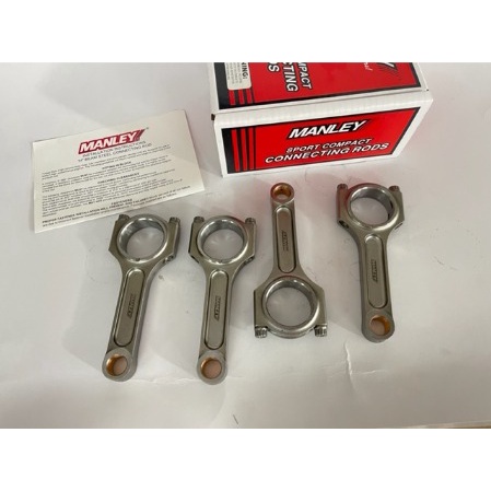 MANLEY I-Beam Conrod Con Rod for Honda Civic CRX D16 D16A D16Y7 D16Y8 ...