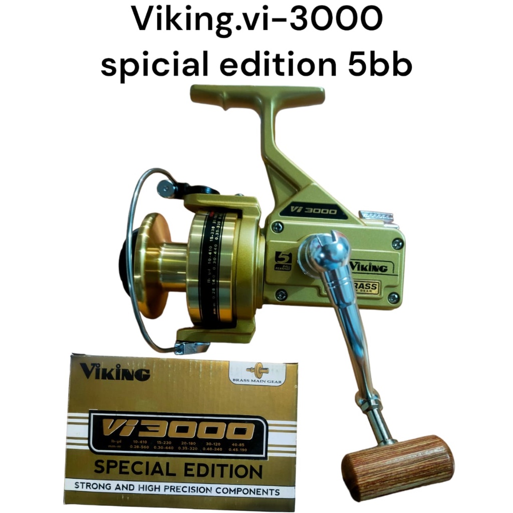 Spinning Reel VIKING VI 3000 VI 5000 VI 7000-5BB (SPECIAL) | Shopee ...