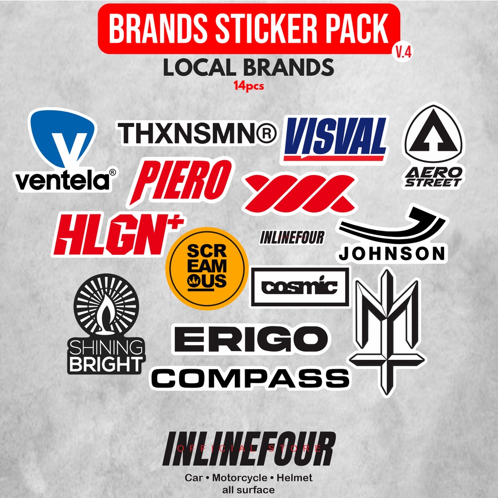 LOKAL Sticker Pack Logo Brands V4 Hype Local Brand Hypebeast Aesthetic ...
