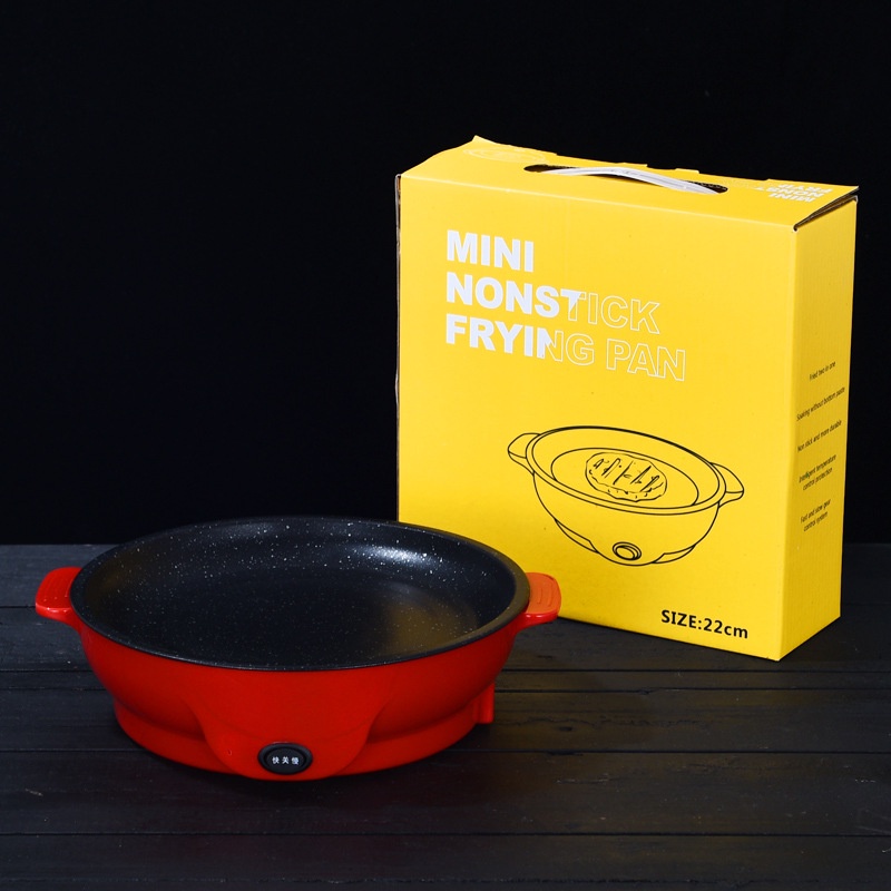 Ready Stock Electric Frying Pan Non-Stick BBQ Teppanyaki Grill Pan ...