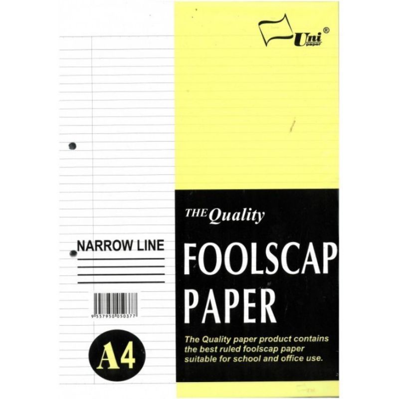 Uni Foolscap Paper / Exam Sheet / Kertas Kajang 60 / 70 / 80GSM 80 ...