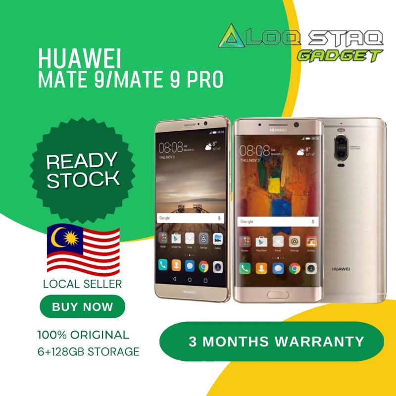 Huawei Mate 9 PRO/Mate 9 6+128GB 5.5"Inch OLED Display Dual Leica Dual LED Camera Kirin 960 ...