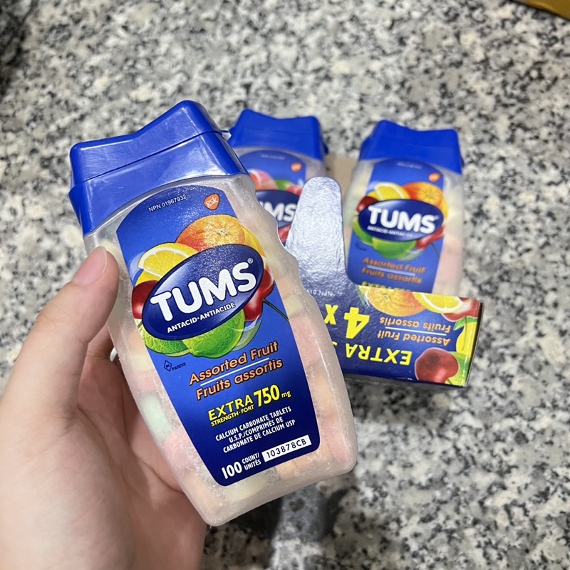 Tums Antacid Assorted digestive lozenges 100 tablets | Shopee Malaysia