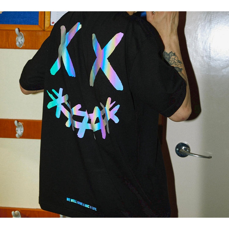 Ricky Is Clown Reflective Tee | Shopee Malaysia