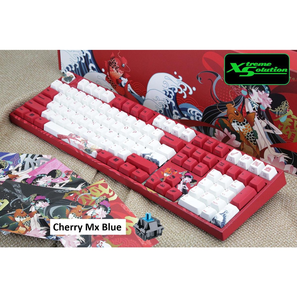 Varmilo VA108 Koi Limited Edition - Wired Non Backlit Mechanical ...