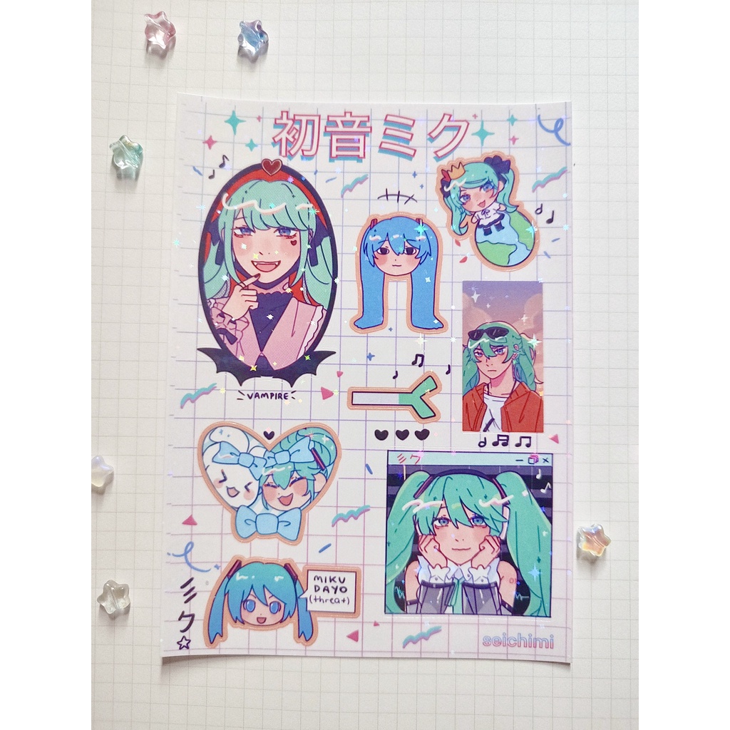 Assorted Sticker Sheets Omori Blue Period Tokyo Revengers To Your ...