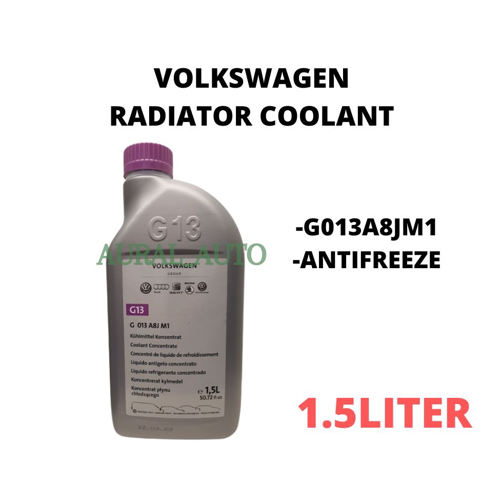 Volkswagen Minyak Antibeku Dan Coolant 1.5Liter G013A8JM1 Radiator Coolant Liquid | Shopee Malaysia
