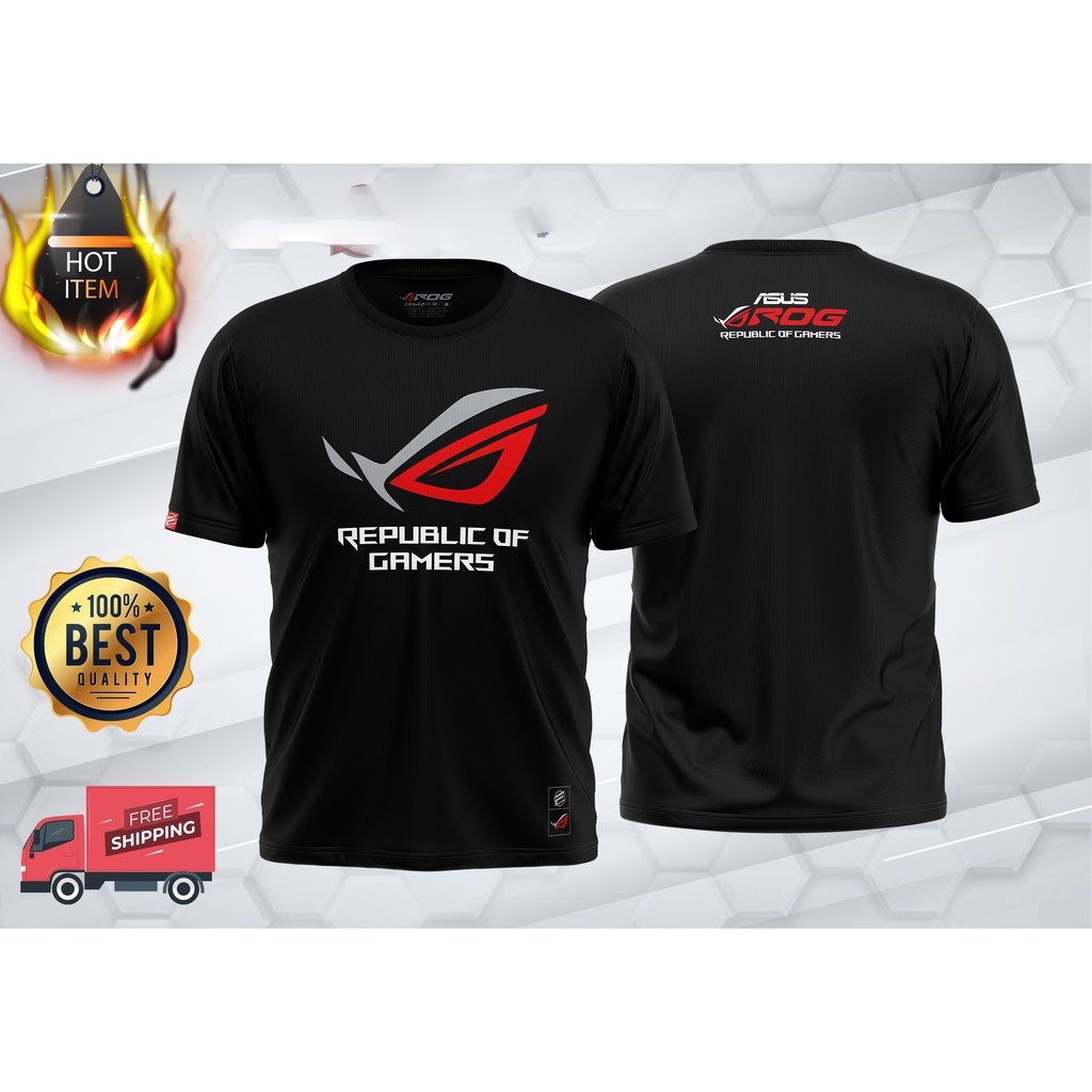 PremiumTshirt Art Gaming Mobile Asus ROG Republic Of Gamers Baju ...