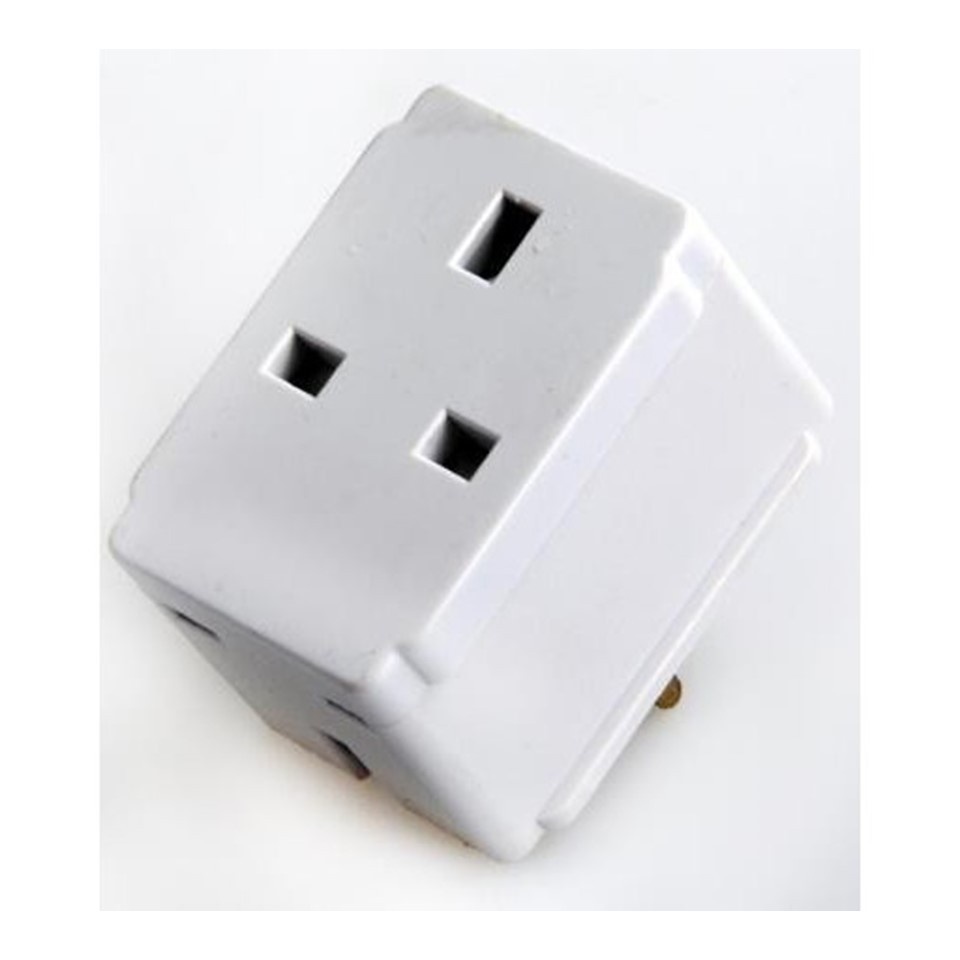 [LOCAL READY STOCKS] 3 Way Adaptor UK 13A Socket Plug 3 Pin | Shopee ...
