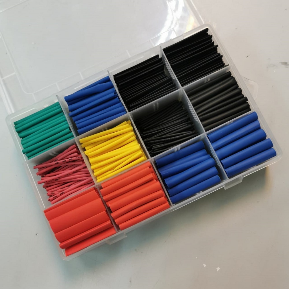 560Pcs/box Heat Shrink Tubing Heat Shrinkable Tube Electrical Wire ...