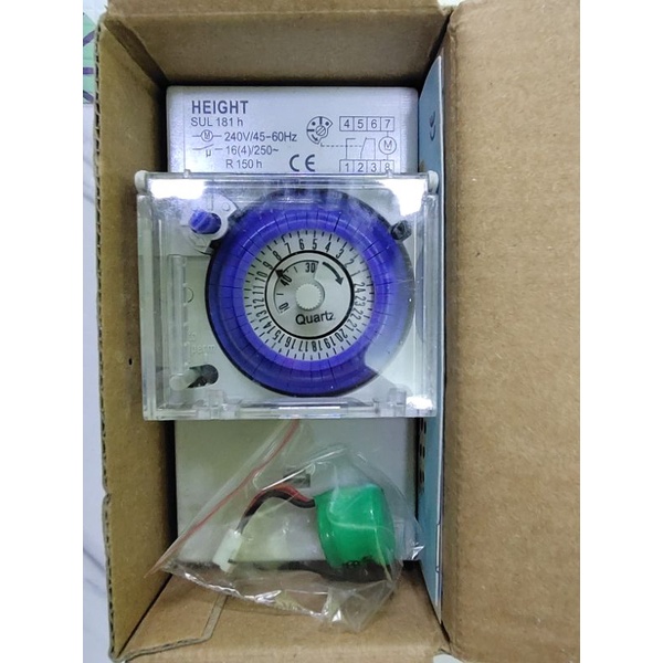 SUL 181 H 24H S/R TIMER TIME SWITCH SUL181H 24hour | Shopee Malaysia